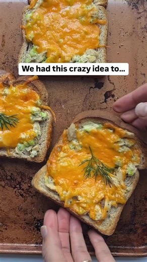 Tuna melt = instant nostalgia, right? Now imagine sharing that cozy classic with your kids (babies, too!)—but with a creamy ranch upgrade that makes it even more fun. RECIPE: https://happyhealthyeaters.com/ranch-tuna-melt/