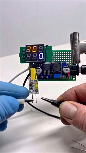 Powerful DIY LED Tester | DC-DC Step-Up Module up to 37V #electronicprojects #zerotoinfinitytech
