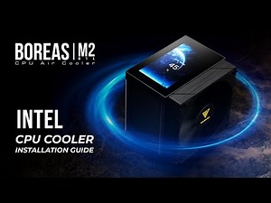 TUTORIAL: CPU Air Cooler Installation Guide on Intel Platform | GAMDIAS BOREAS M2-61L