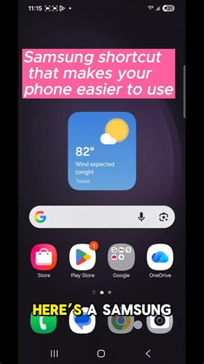 Samsung shortcut that makes your phone easier to use