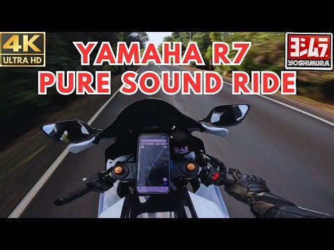 Yamaha R7 Pure Sound | POV Ride Raw Yoshimura Exhaust [4K]