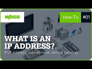 What is an IP address? | IPv4 address, subnet mask, default gateway