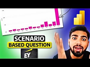 Show Total Bar in Column Chart | Scenario based Power BI Interview Question