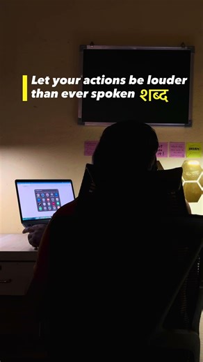 Let your actions | Narayan Bhadaniya | Data Analyst & Software Developer | #short