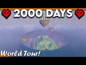 I Survived 2000 Days in Hardcore Amplified Survival Minecraft - World Tour and Download