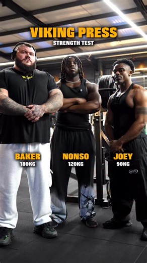 Joey Shaw on Instagram: "Viking Press Battle @nojo.fitness @bigboybake Programs & Links in bios 🤞🏾 #reels #powerlifting #powerbuilding #deadlift"
