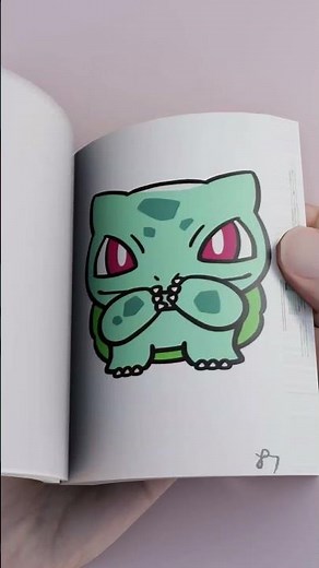 Bulbasaur Bulbasaur Dance Challenge - Flipbook #Creativity #Flipbook