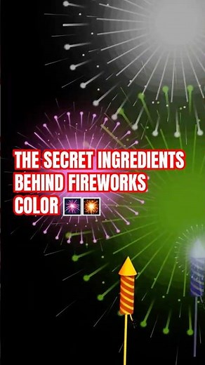 "How Do Fireworks Create Different Colors?" 🎆🌈The Science Behind Fireworks Colors! 🎆#Fireworks