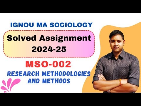IGNOU MSO 002 Solved Assignment 2024-25 | Research Methodologies and Methods