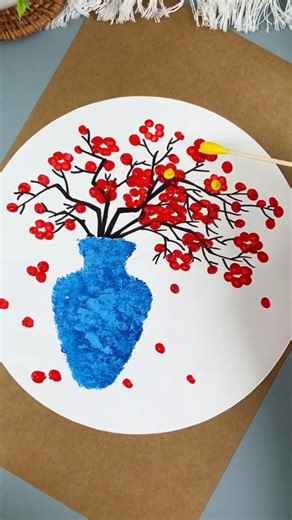 Simple and Easy Drawing Ideas on Instagram: "This drawing is unbelievably easy — anyone can do it! Learn the simple trick behind it in this full tutorial. Grab your basic colors and follow along step-by-step. Perfect for parents and kids to enjoy together — creative, interactive, and fun! Let your imagination bloom while bonding through art."