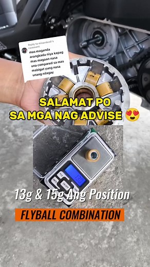 Best Flyball Combinations for Honda Click 125i & 150