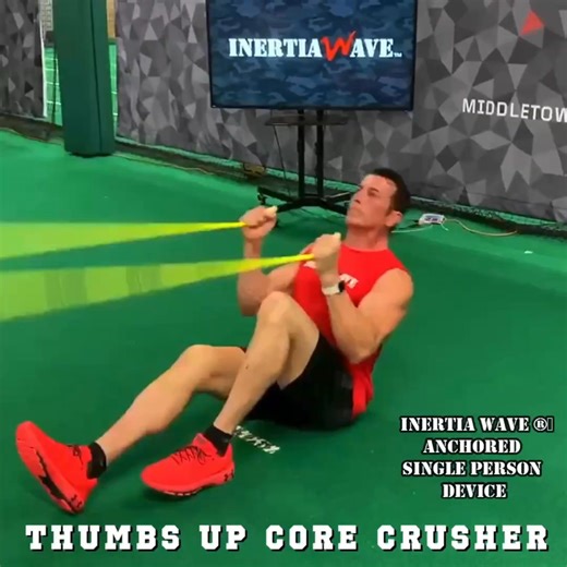 This is the Inertia Wave 18 Paths of Motion, for Core & Cardio Anchor in 15 Seconds, 30 Ways! | Inertia Wave Fitness Products