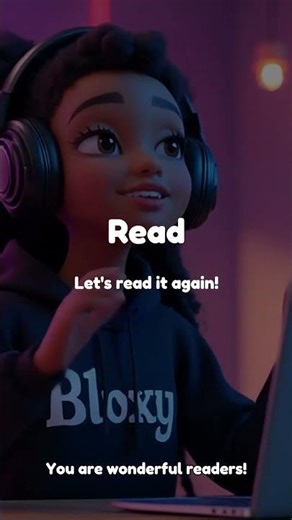 Sight Word Go | Read With Bloxy