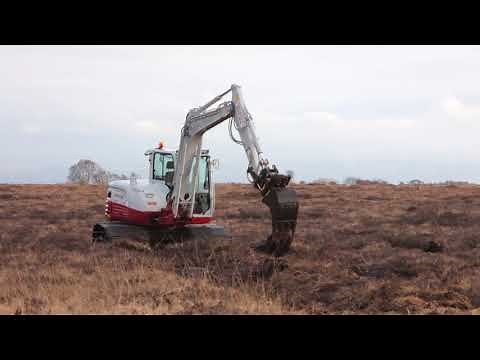 Restoration techniques used to rewet bogs in the Cumbrian Bogs LIFE+ Project