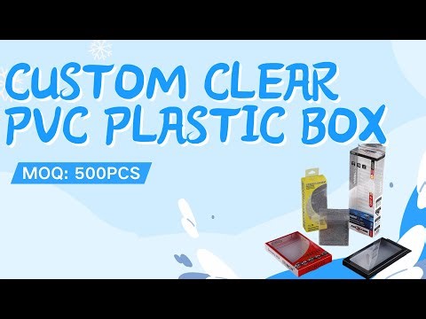 Clear PVC Plastic Box