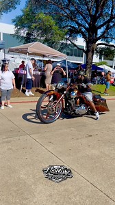 CLEAN CUSTOM BAGGER LEAVING THE SHOW 🔥🔥🔥 #bagger #custombagger #bigwheel | Kendric Highlyfe