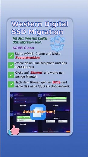 WD SSD Migration – So klonst du deine Festplatte richtig! ⚙️