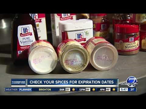 Check the expiration dates on your spices