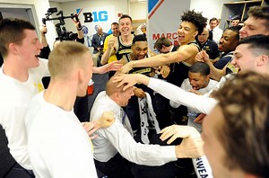 25K views · 754 reactions | The Wolverines are more than ready to go the distance. The post-game report from the Verizon Center! #GoBlue #B1GTourney  | Michigan Men's Basketball | Facebook
