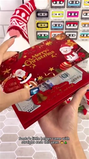 ✨ SANTA-APPROVED CASH CAMO! Festive red envelopes turn $$$ into pure Christmas magic 💸🎅 — hide bills inside glow-in-the-dark designs that make gifts 1000x merrier than boring cards! 👀💥 Watch grandkids’ eyes WIDEN! | Systematie