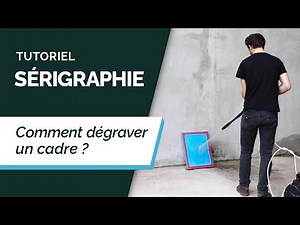 Screen Printing Tutorial #5 - Reclaiming a Screen