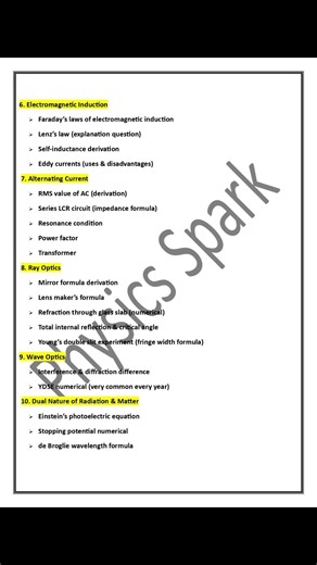 # class 12 physics most important and repeated questions in board exam#