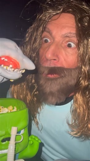 Chicken jockey #minecraft #minecraftmovie | The Shark Puppet