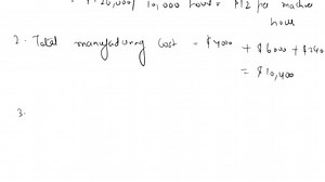 Moody Corporation uses a job-order costing system with a plantwide predetermined overhead rate based on machine-hours. At the beginning of the year, the company made the following estimates: Machine Fixed matiable Vared: Required: 1. Compute the plantwide predetermined overhead rate. 2. During the year, Job 400 was started and completed. The following information was available with respect to this job: Compute the total manufacturing cost assigned to Job 400 . 3. If Job 400 includes 52 units, wh