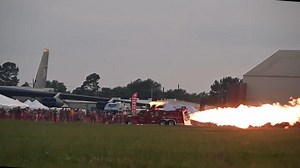 Jet-Engine Firetruck Lights up Defenders of Liberty Air & Space Show