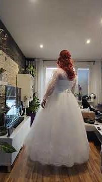 Crossdressing wedding dress