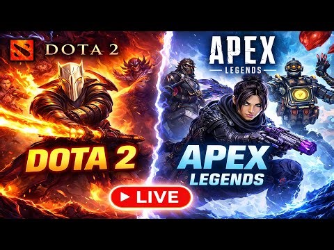 🔴DotA 2/ Apex legends #apexlegendsindia #cs2india #apexlegends