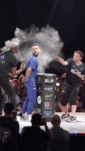 💥 Powerful Slap Knocks Out Opponent Instantly!