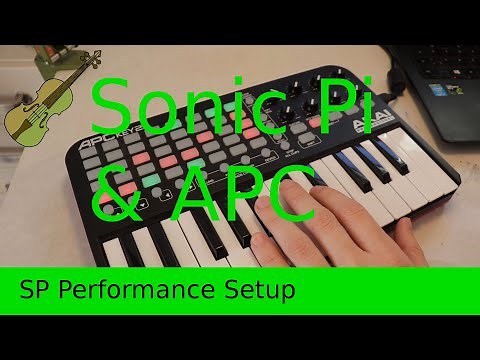 Sonic Pi Performance Setup