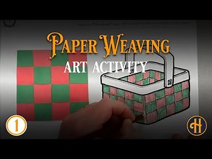 1st Grade Art Activity: 1.3B Paper Weaving Pattern