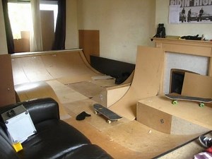 Wintertime - a boy gotta skate