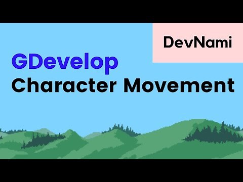 GDevelop - How to Character Sprite Movement