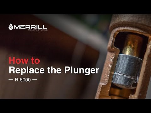 How to Replace the Plunger - R-6000 Yard Hydrant