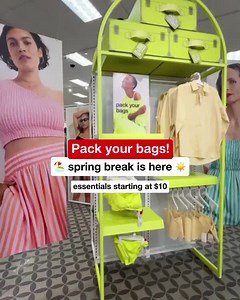 Check off all your last-minute travel needs with one stop in our spring break shop! 🌞✈️🌊 https://tgt.biz/7doz20 | Target