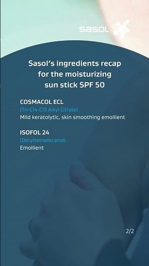 #SasolChemicals | Sun Stick