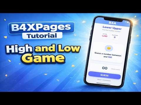 [Beginners] B4XPages Tutorial - Building High Low Game with B4A