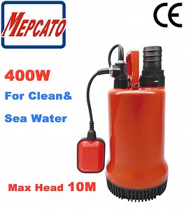 [Hot Item] 400W Utility Fish Ponds Koi Farms Fish Breeding Sea Water Circulation Agriculture Irrigation Plastic Electric Submersible Centrifugal Water Drainage Pump