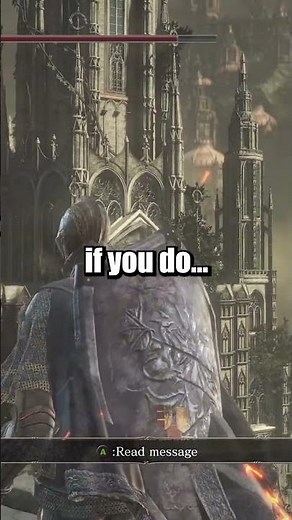 Who Noticed This in Dark Souls 3? #shorts