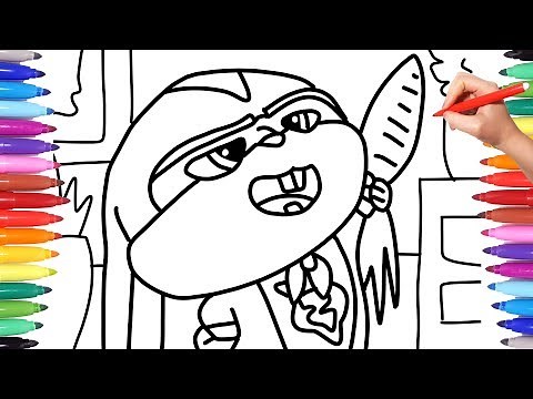 The Secret Life of Pets 2 | Pets 2 Coloring Pages | How to Draw Secret Life of Pets 2 | Snowball