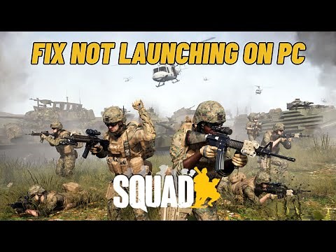 How To Fix Squad Not Launching Error On PC| Fix Squad Won't Launch Error | #squad
