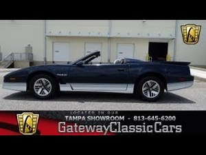 1215-TPA 1986 Pontiac Firebird Trans Am