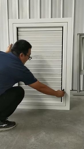 louver window and door