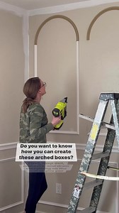 15K views · 471 reactions | Want to create these arch boxes? This flexible trim is a game-changer! I’ve used it on multiple projects and love it. I’ll link it as well as my other project supplies in the comments! https://urlgeni.us/amazon/7HGe | How We Do | Facebook