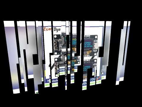 NodeMCU ESP8266 V3 Development Board With 0.96 Inch OLED Display CH340 ESP-12F WiFi Module TYPE-C US