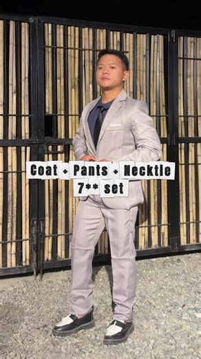 Stylish 3-in-1 Coat Set for JS Prom Attire