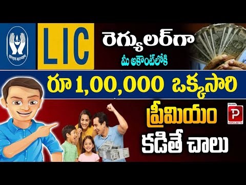 Pay Once, Earn Monthly: ₹1 Lakh Regular Credit Scheme Explained | LIC Latest Schemes | Popular TV
